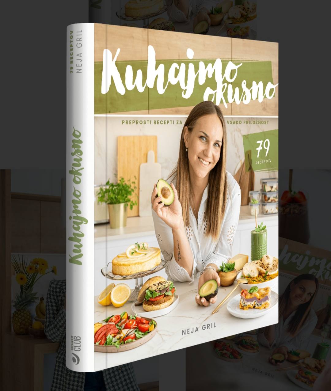 Knjigi Kdor ZaKuha ta poje in Kuhajmo okusno s personalizirano kuhalnico